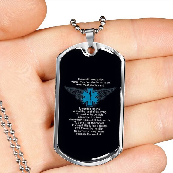 Emt Prayer Dog Tags