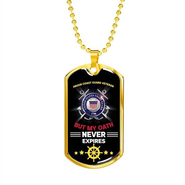 Coast Guard Name Tag - Etsy