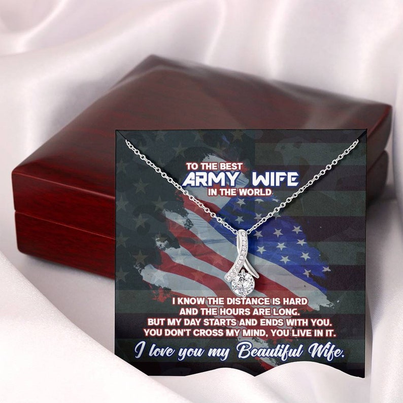 To the Best Army Wife in the World Army Wife Gift Army - Etsy