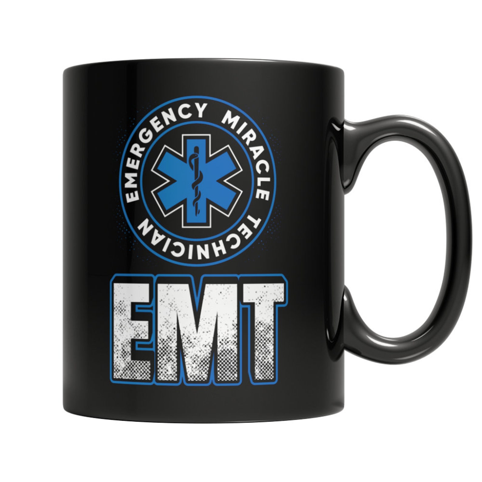 Cool EMT Coffee Mug Emergency Miracle Technician Mug - Etsy UK