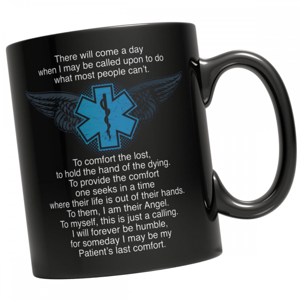 Mug Paramedic Gifts Paramedic Mug - Patients Last Comfort Mug -badass ...