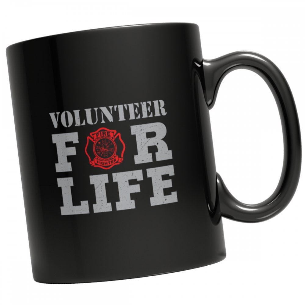 Volunteer Firefighter Mug Fun Volunteer Gifts Gift for Him Gift for ...
