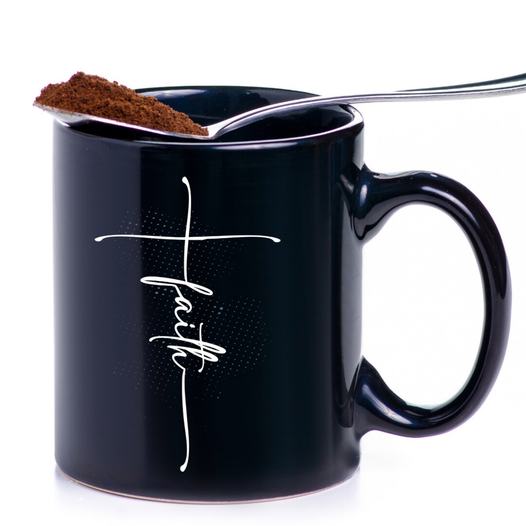 Faith | Faith Cross | Coffee and Jesus | Gift for Her | Gift for Him ...