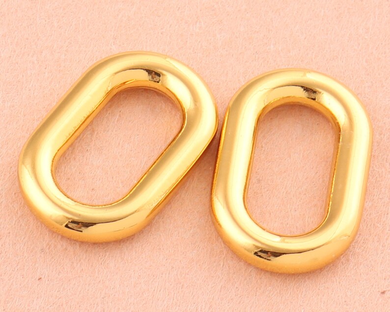 17mm Oval Adjuster Buckle Slide Buckles Ringmetal Loop Purse - Etsy