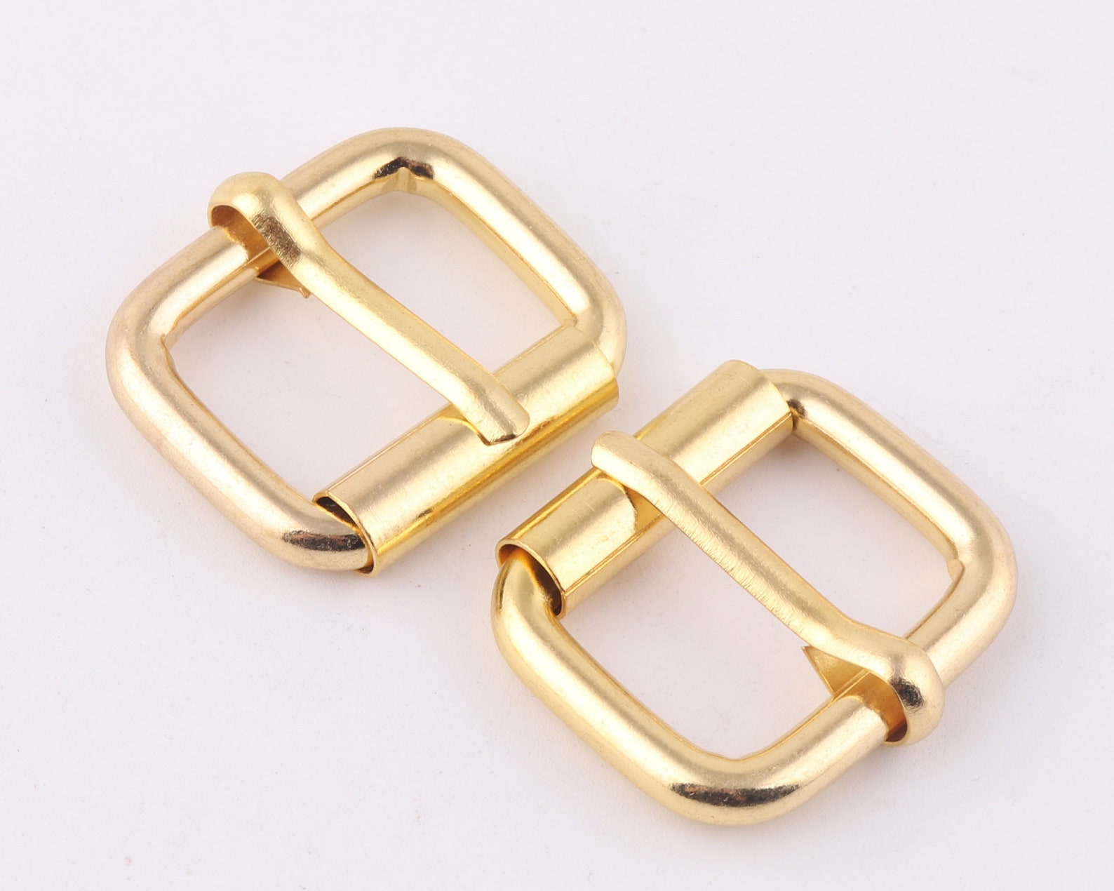 25mm gold Adjustable Belt Buckle Slide roll bar BucklesMetal | Etsy