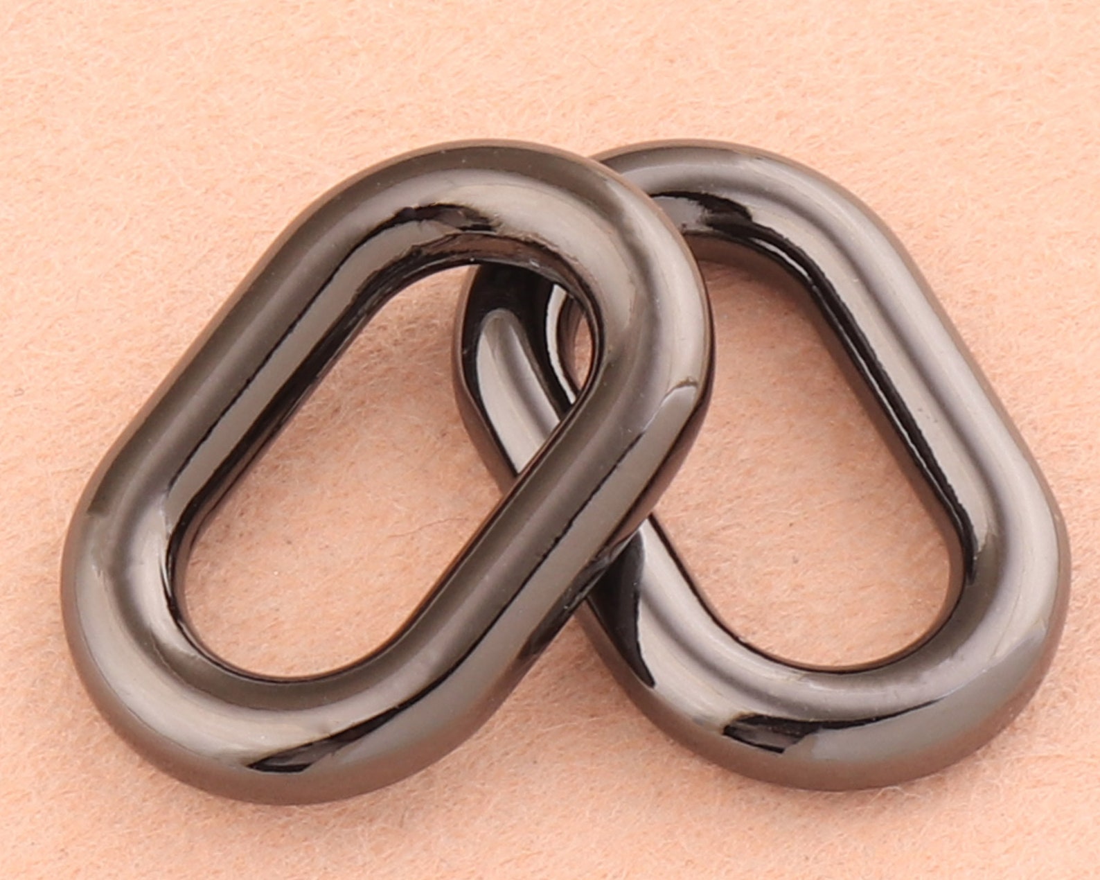 16mm Metal Oval Loop Ringsilver Bag Strap Buckle Purse - Etsy UK