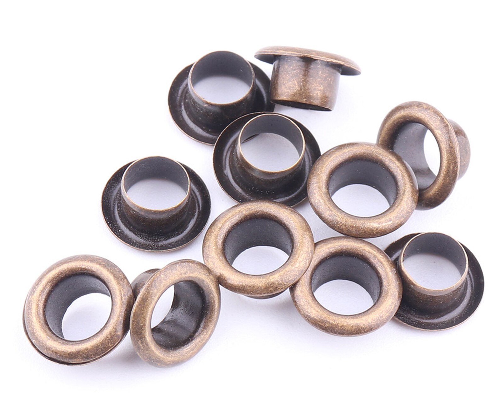 6mm Bronze Eyelets Grommets With Washers Metal Grommets Rivets - Etsy