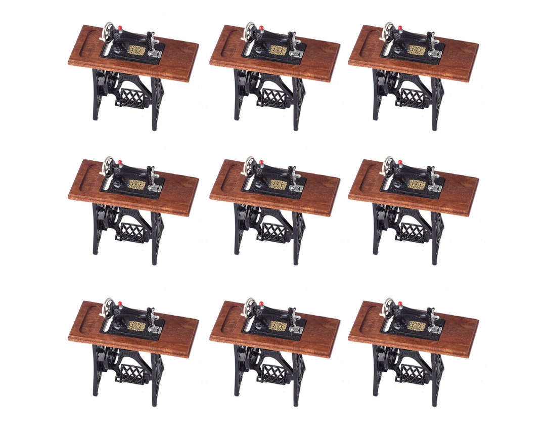 Miniature Vintage Sewing Machine Mini Sewing Machine Statues Classical ...