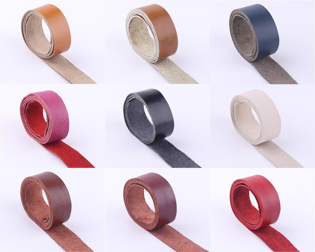 3/4 or 1leather Purse Straps,leather for Belt,italian Natural Leather ...