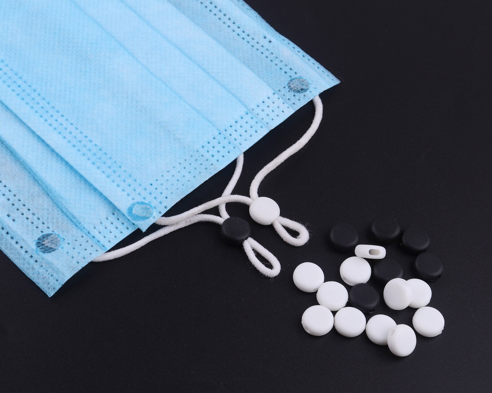 9x4mm Cord Lock Adjuster Elastic for Face Mask Adjuster Cord - Etsy