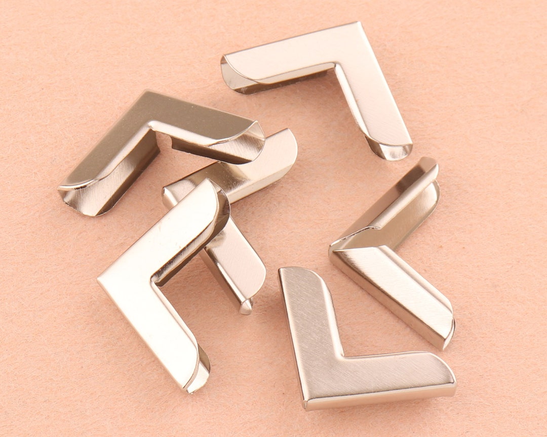 20mm Silver Metal Corner Protection Corners Vintage Box Corner ...