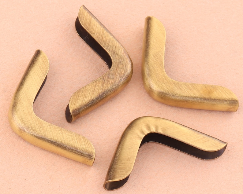 25mm Bronze Metal Corner Protection Corners Vintage Box Corner - Etsy