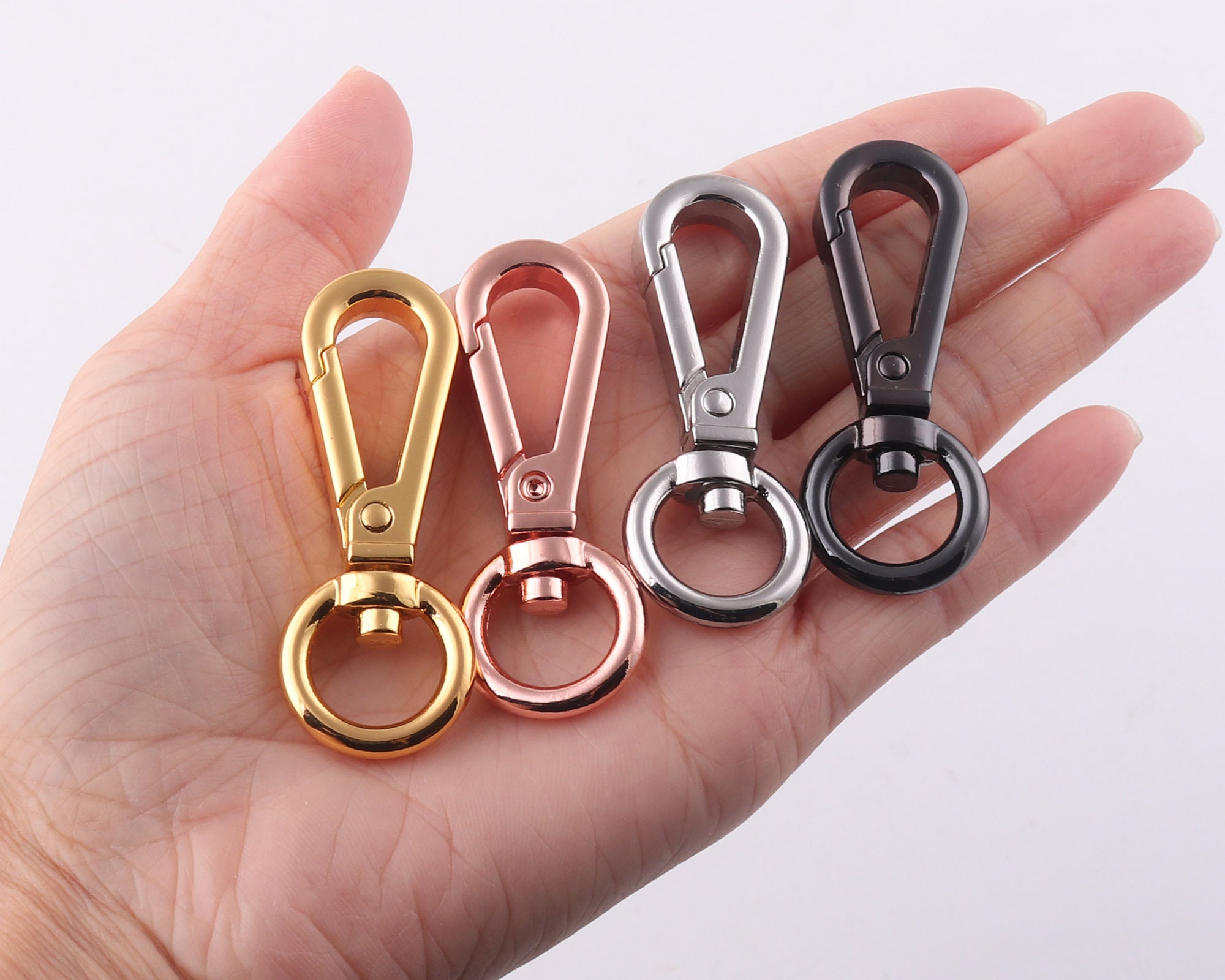 13mm Rose Gold Swivel Clasps Clawswivel Dog Collar | Etsy