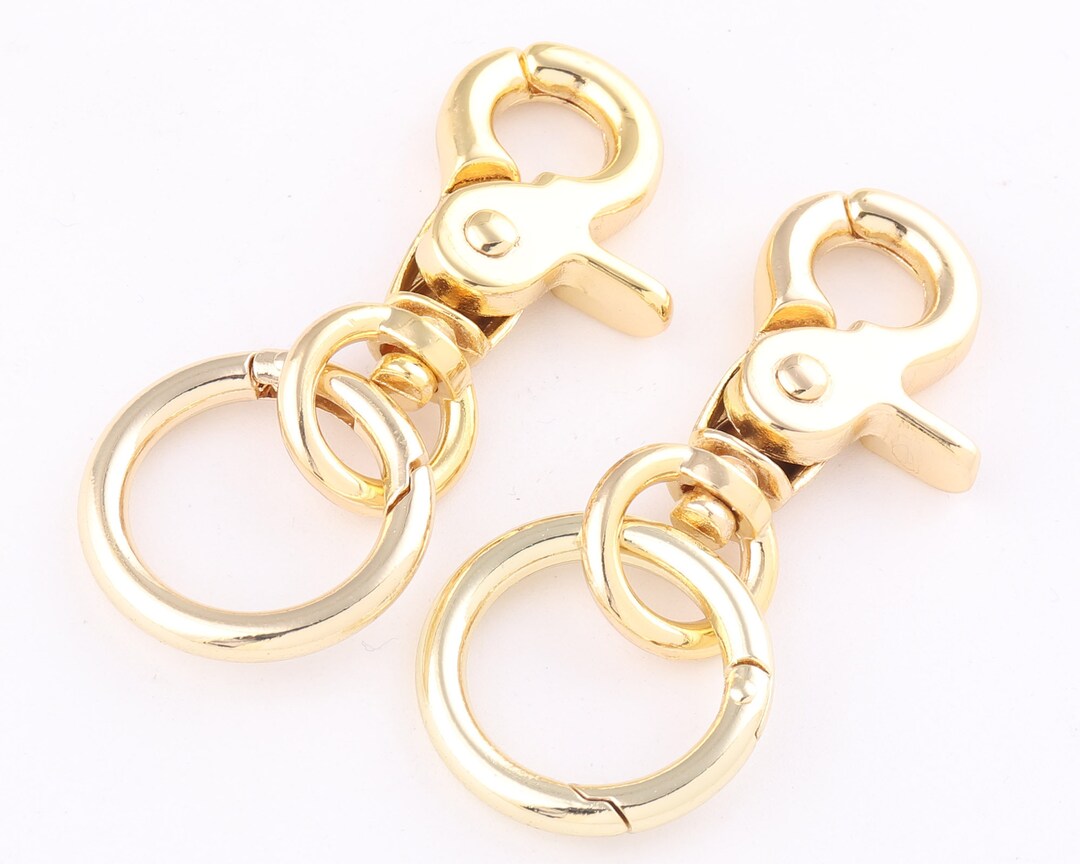 Gold Swivel Clasps With Spring Ring7020mm Purse Hardware Bag - Etsy