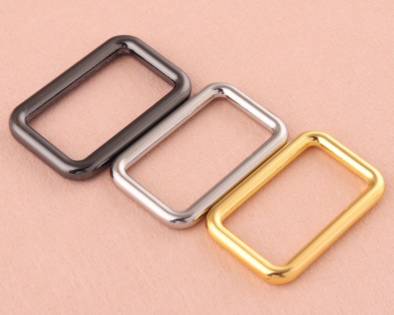 30mm Rectangle Metal Buckle Ring for Bag Belt Loop Strapstrap - Etsy