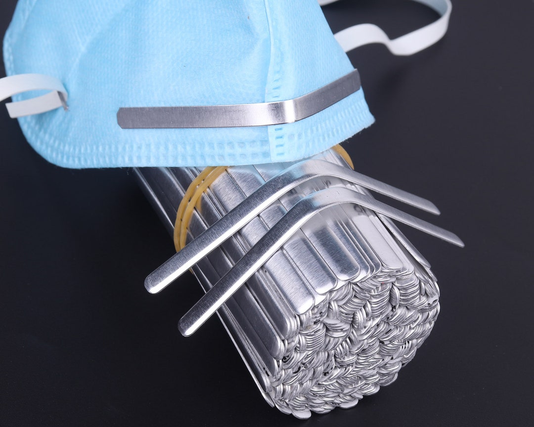 Silver Aluminum Nose Strip Bridge for Face Mask DIY Supplies - Etsy