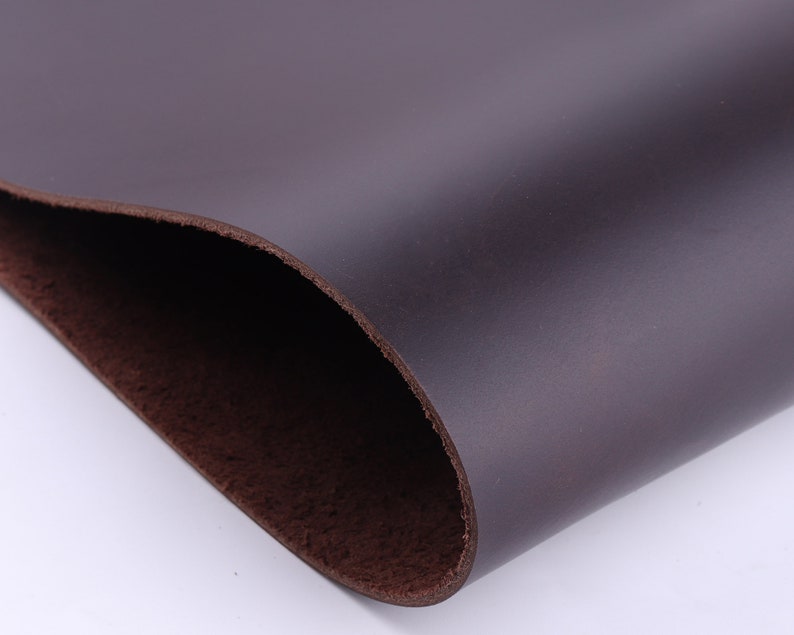 Raw Natural Leather Piecesmatte Black Leather Hide | Etsy