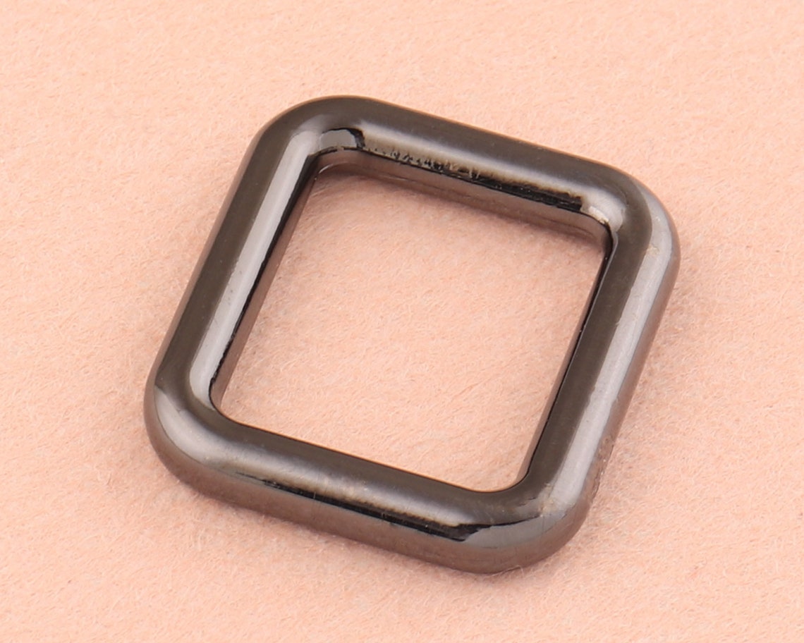 20mm Silver Rectangle Buckle Ring for Bag Belt Loop - Etsy