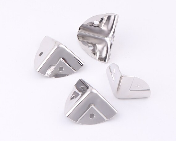 28mm Silver Metal Corner Protection Corners Vintage Box Corner | Etsy