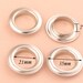21mm Silver Eyelets Grommets With Washers Metal Grommets - Etsy