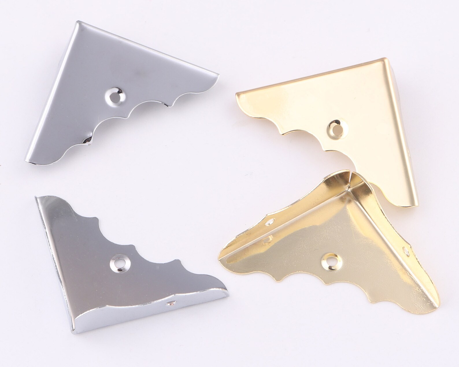 38mm Silver Metal Corner Protection Corners Vintage Box Corner - Etsy