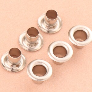 6mm Silver Eyelets Grommets With Washers Metal Grommets Rivets Metal ...