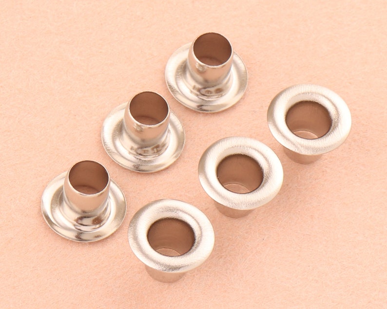 6mm Silver Eyelets Grommets With Washers Metal Grommets Rivets - Etsy