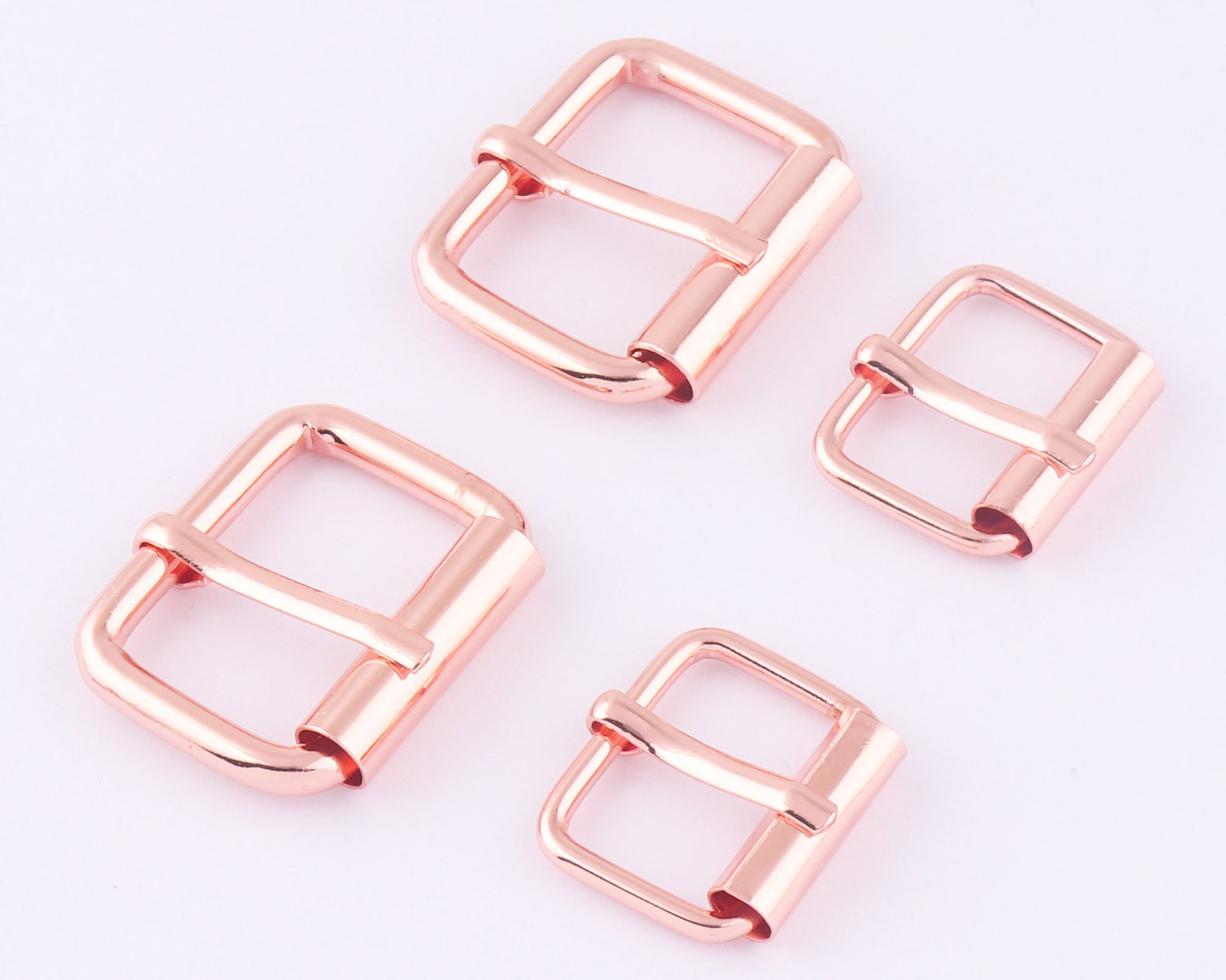 20/25mm Rose Gold Adjuster Buckle Slide Strap Bucklesmetal | Etsy