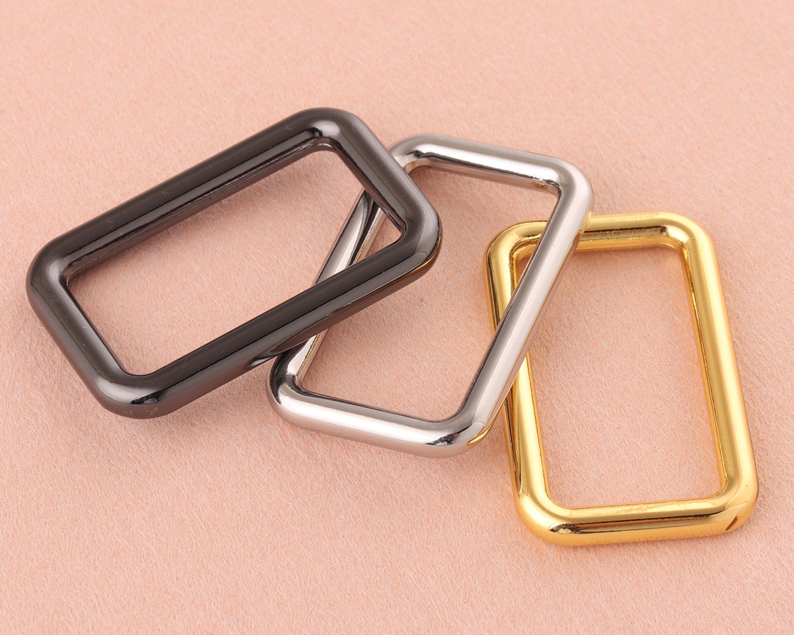 30mm Rectangle Metal Buckle Ring for Bag Belt Loop Strapstrap - Etsy