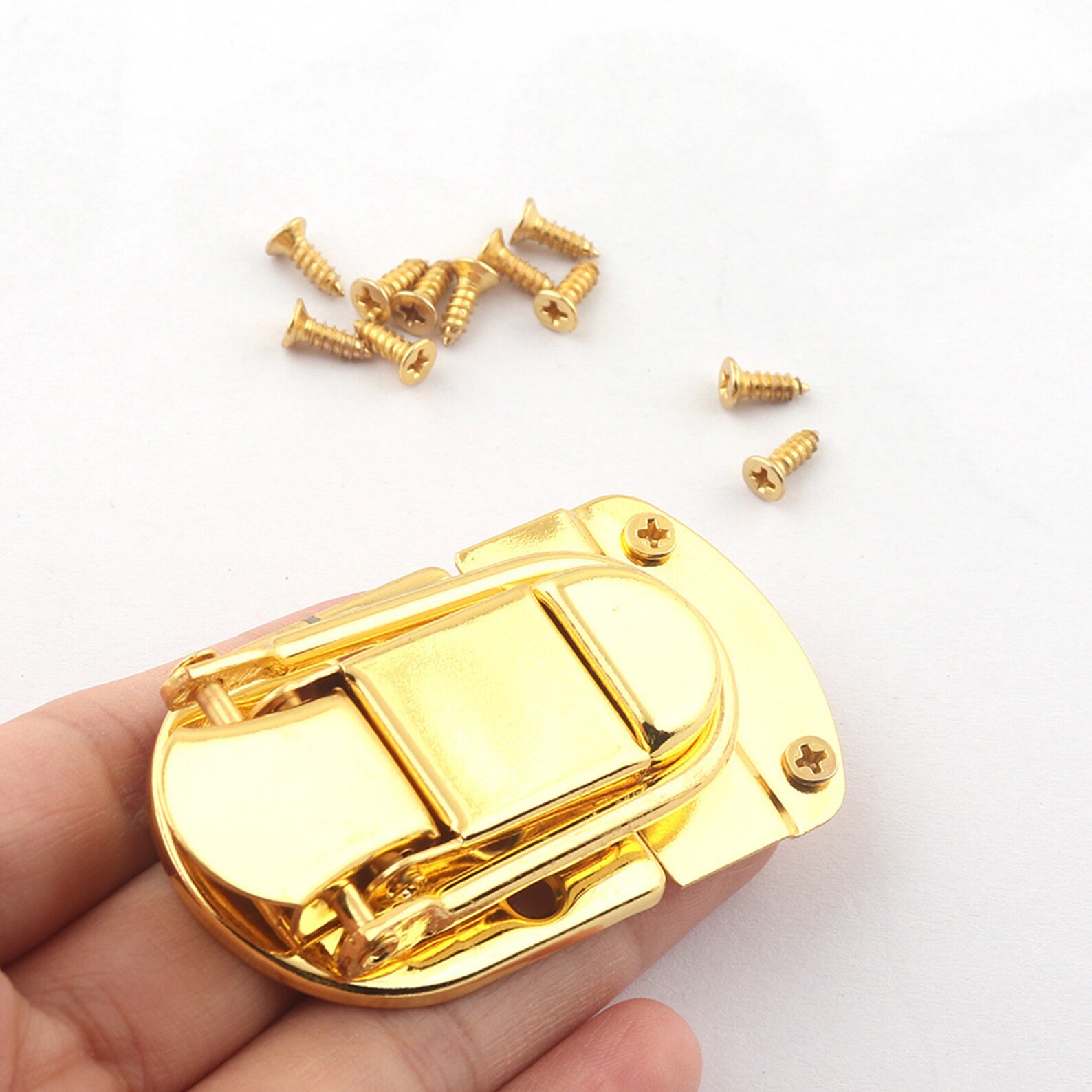 Gold Metal Toggle Case Catch Hasp Latch Trunk Drawbolt Closure - Etsy