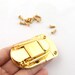 Gold Metal Toggle Case Catch Hasp Latch Trunk Drawbolt Closure Chest ...
