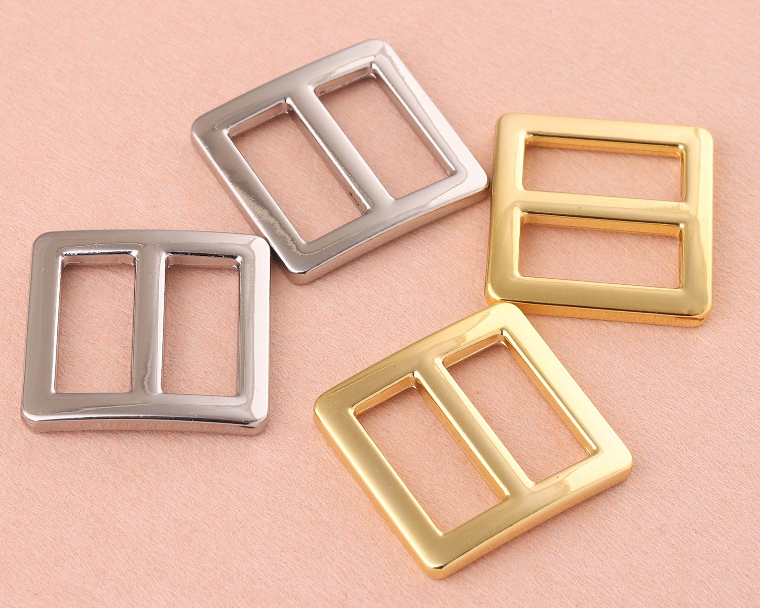 18mm Adjuster Buckle Slide BucklesMetal Purse Bucklessilver | Etsy