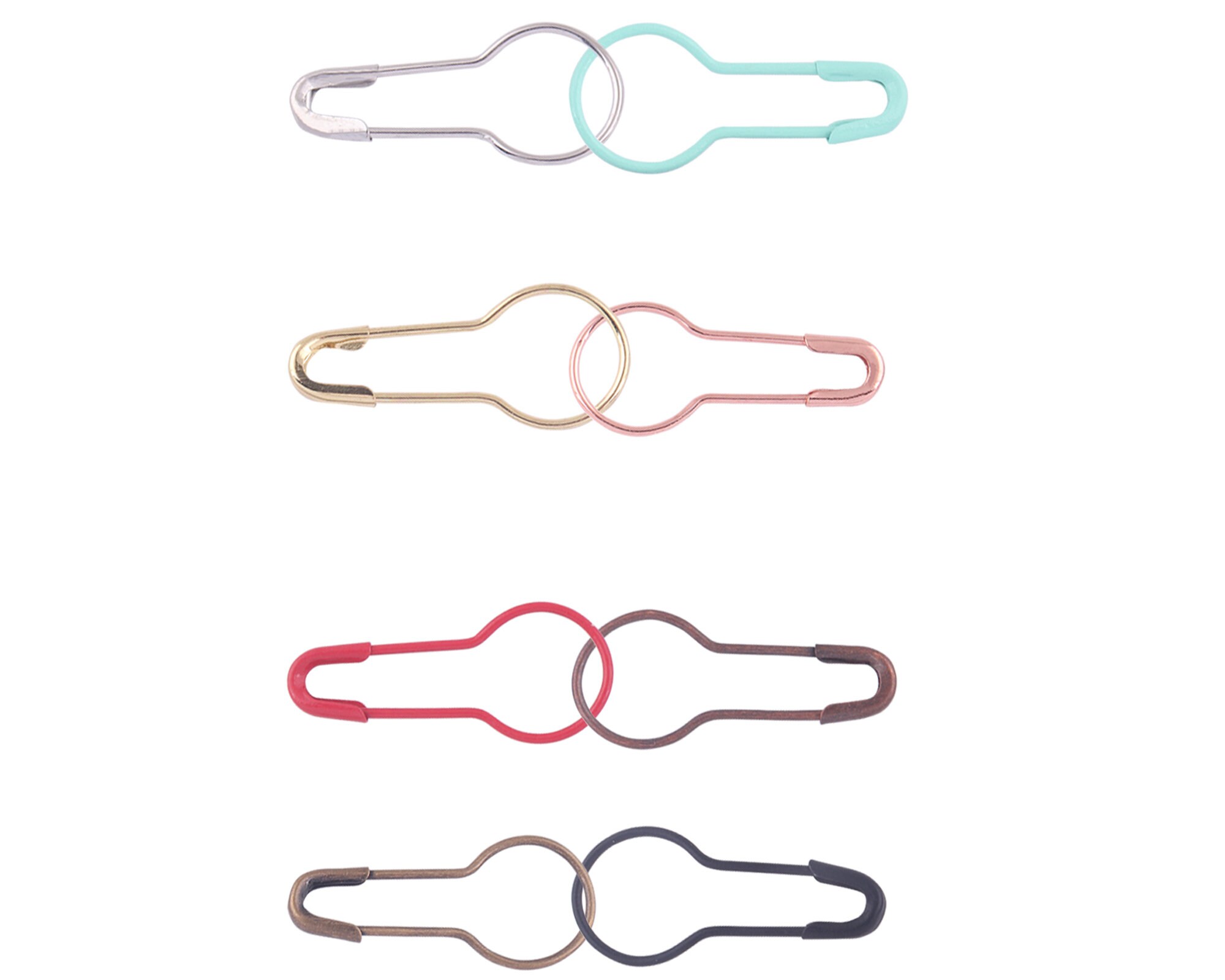 Colorful Tiny Bulb Safety Pins Metal Safety Jewelry Pin Brooch - Etsy