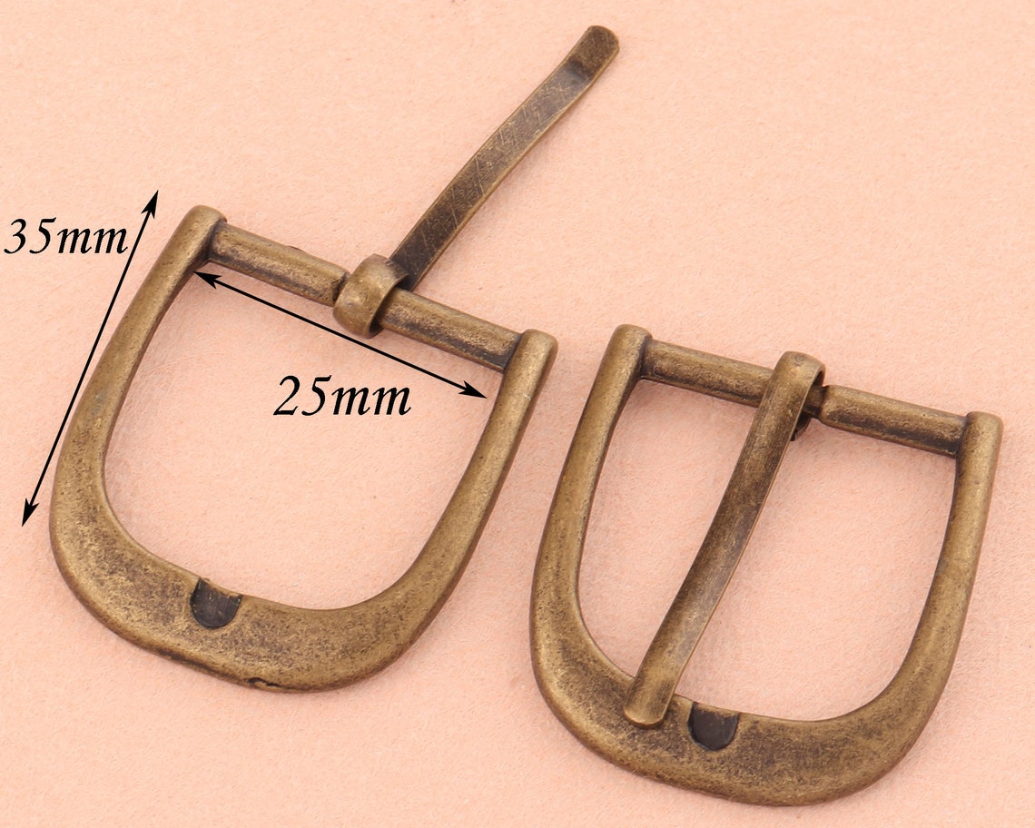 25mm Bronze Adjustable Belt Buckle Slide Bucklesrectangle - Etsy