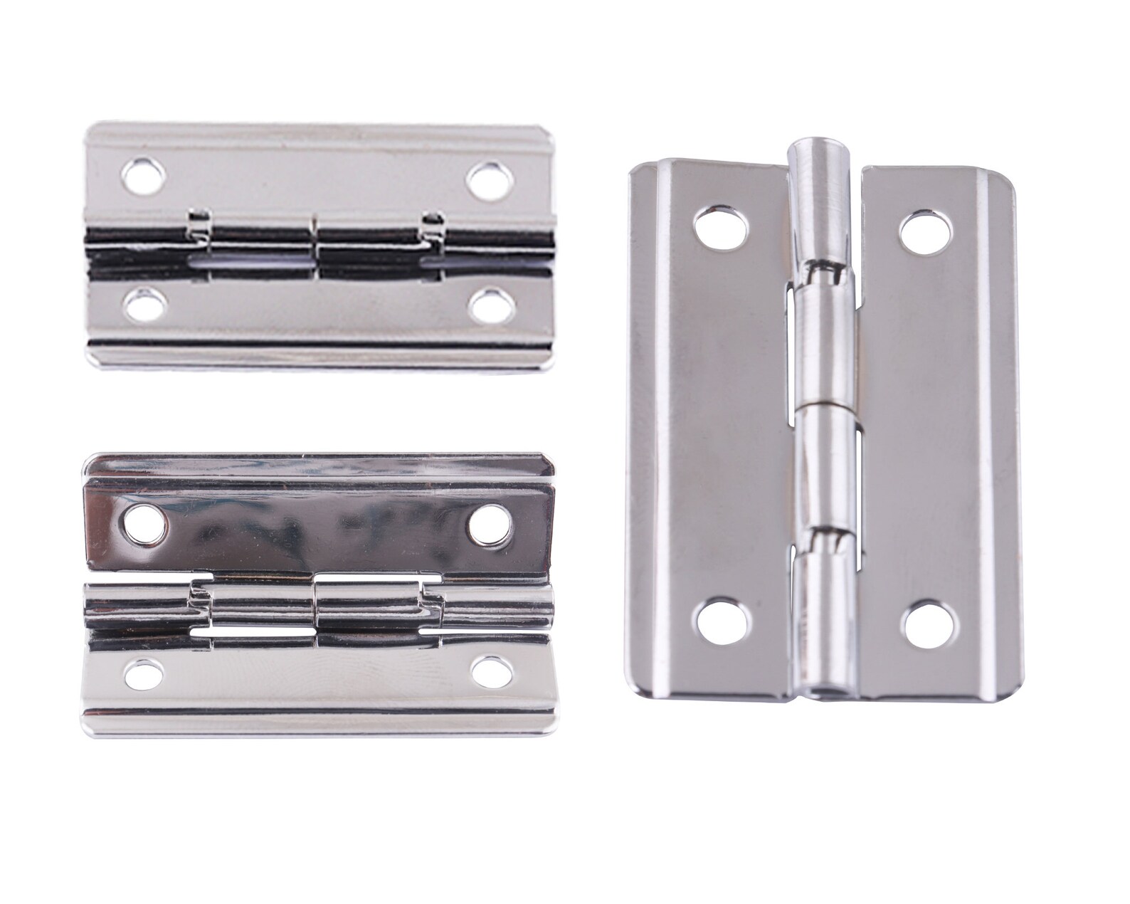 Silver Hinges Box Cabinet Door Hinges Folding Butt Wood Hinges - Etsy