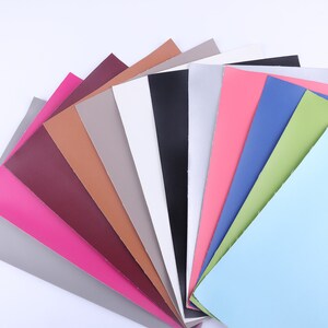 Colored Leather Sheets,smooth Leather Fabric,a4 Faux Leather,leather ...