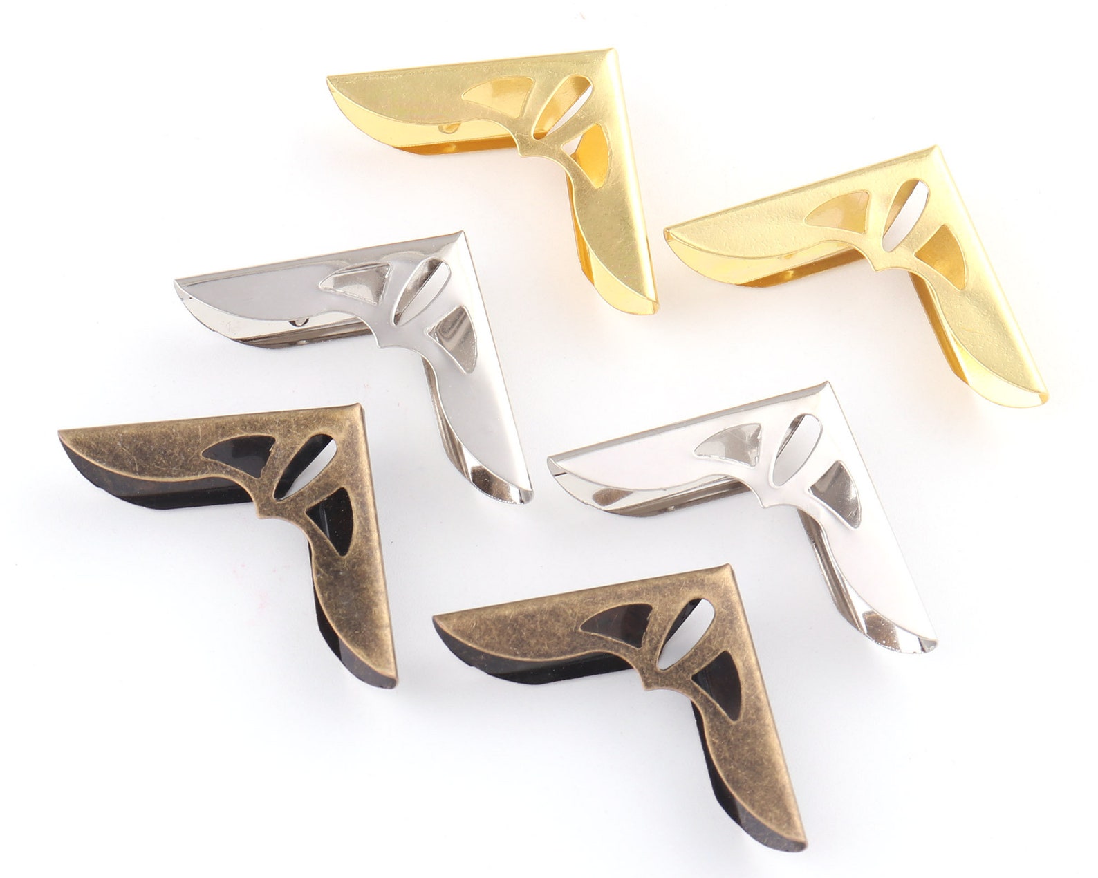 30mm Bronze Metal Corner Protection Corners Vintage Box Corner - Etsy