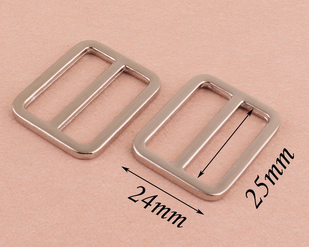 25mminner Silver Belt Buckle,metal Buckles,strap Buckles,square Buckles ...