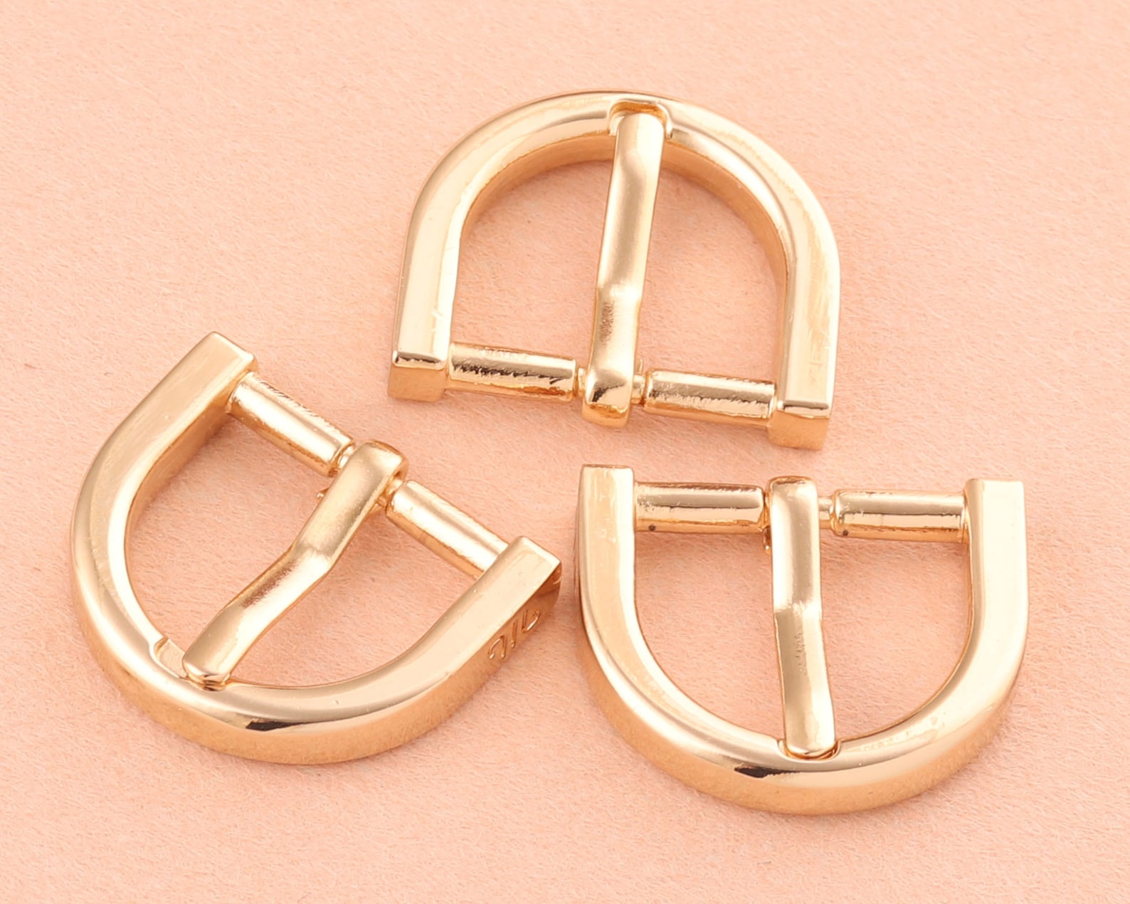 19mm oro ajustable hebilla hebilla diapositiva hebillas | Etsy