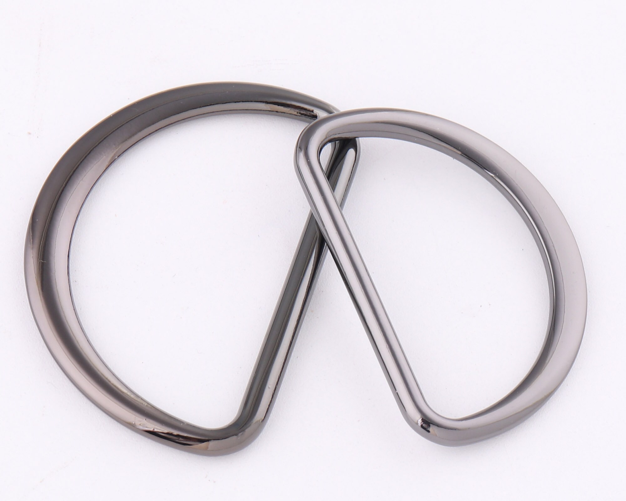 25-45mm Gunmetal D Ring Slide Adjustable Buckles Loopmetal D - Etsy