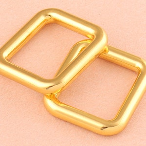 20mm Silver Rectangle Buckle Ring for Bag Belt Loop Strap,metal Handbag ...