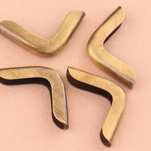 25mm Bronze Metal Corner Protection Corners Vintage Box Corner - Etsy