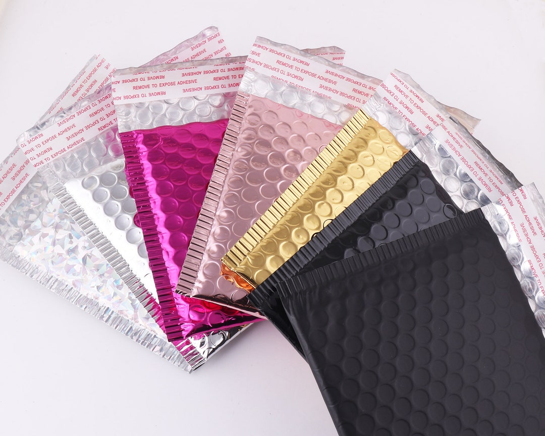 Small Bubble Padded Pink Envelopes Self Seal Foam Adhesive Waterproof ...