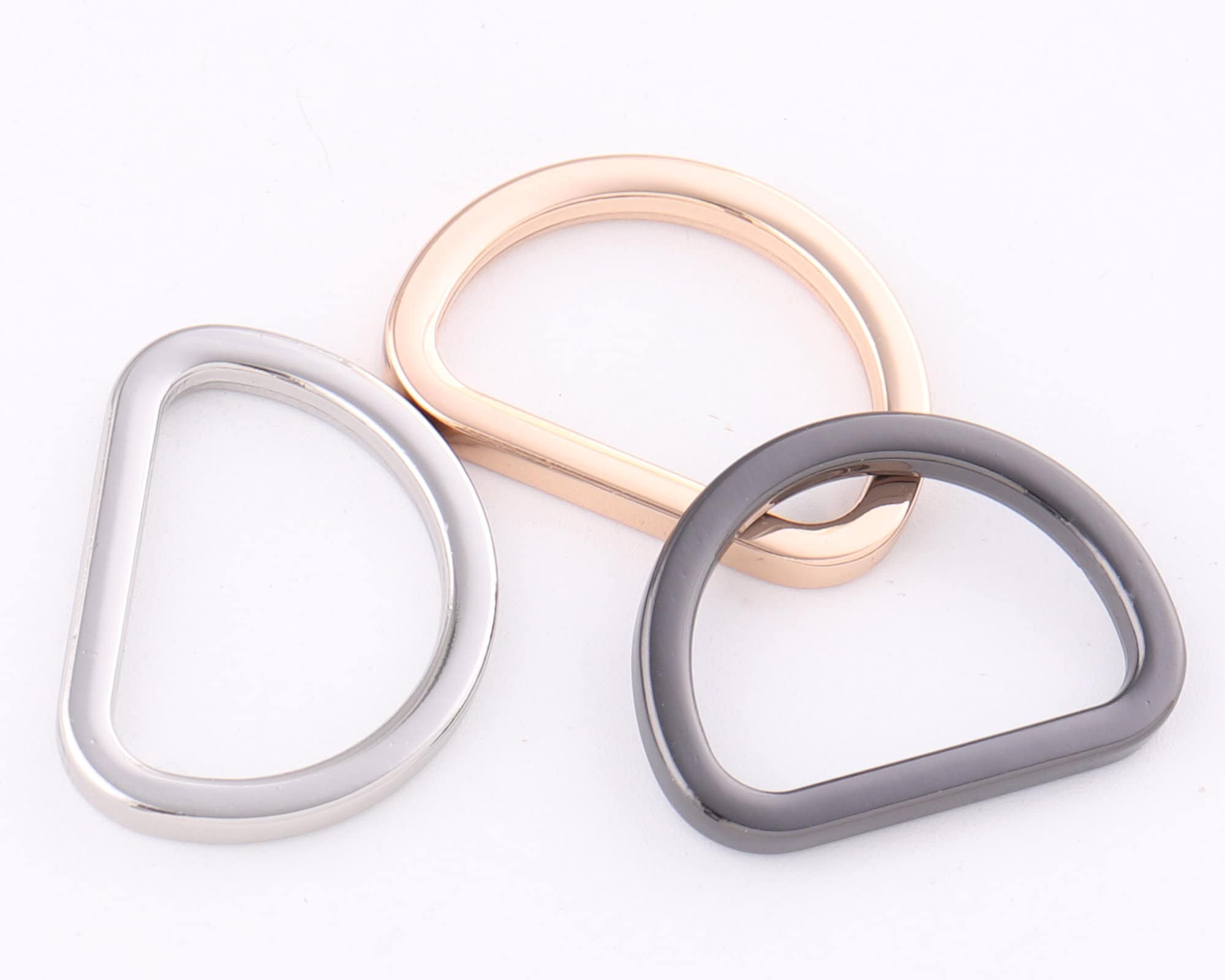 25mm Silver D Ring Slide Adjustable Buckles Loopmetal D Rings | Etsy