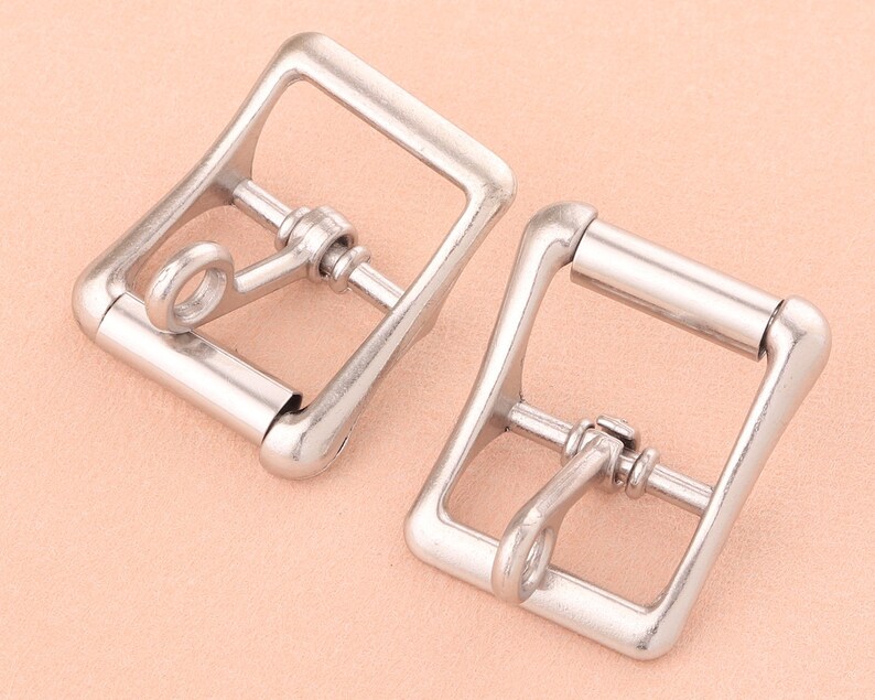 20mm Silver Adjustable Belt Buckle Slide Bucklesrectangle - Etsy