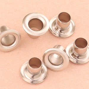 6mm Silver Eyelets Grommets With Washers Metal Grommets Rivets Metal ...