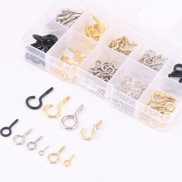 Black Eye Screw Pins - Etsy