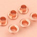 5mm Rose Gold Eyelets Grommets With Washers Metal Grommets - Etsy