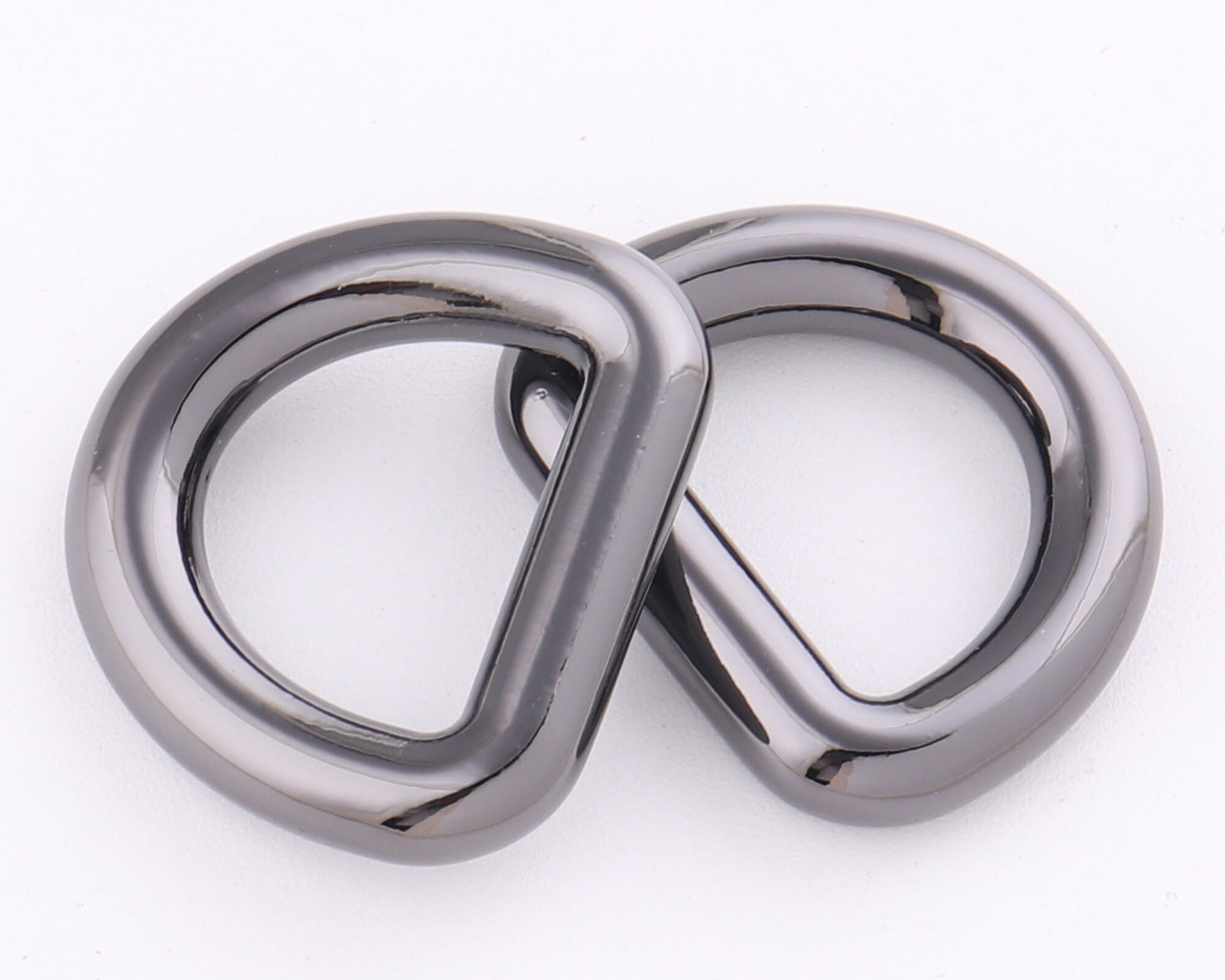 16mm Silver D Ring Slide Adjustable Buckles Loopmetal D Rings - Etsy