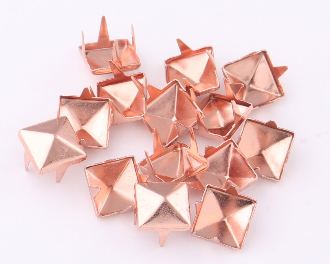 10mm Metal Spike Pyramid Claw Studs Rivetscone Nailhead - Etsy